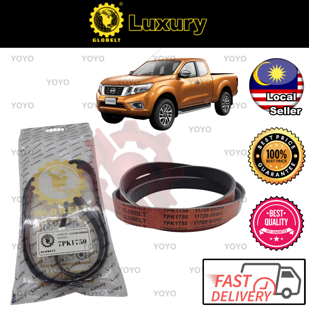 Nissan Navara NP300 D23 2.5 2015- GloBelt Luxury Fan Belt | 7PK1750-LUX ...