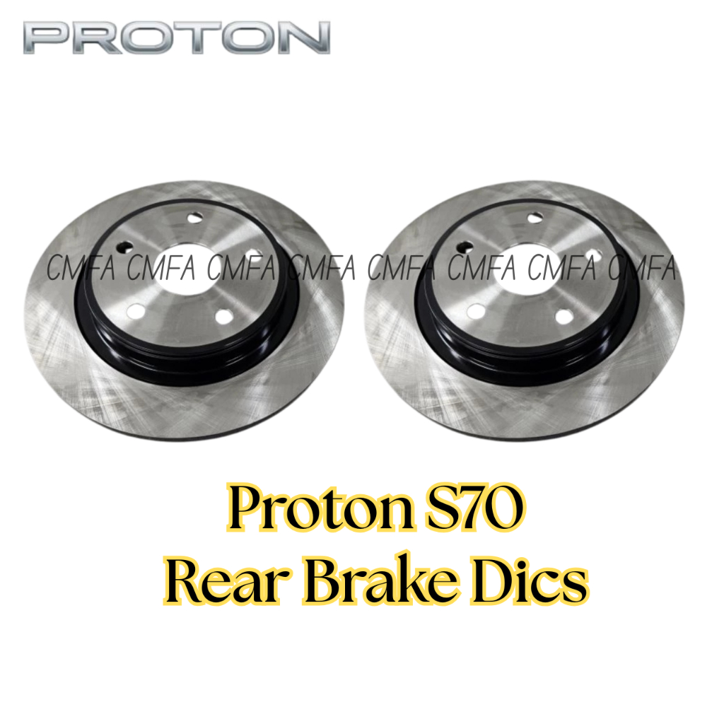 Proton S70 Rear Brake Disc Rotor Brek Cakera Belakang Original Geely ...