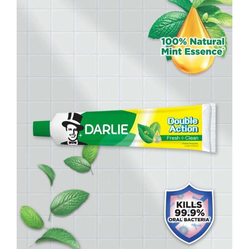 DARLIE Toothpaste Double Action Mint 100g | Shopee Malaysia