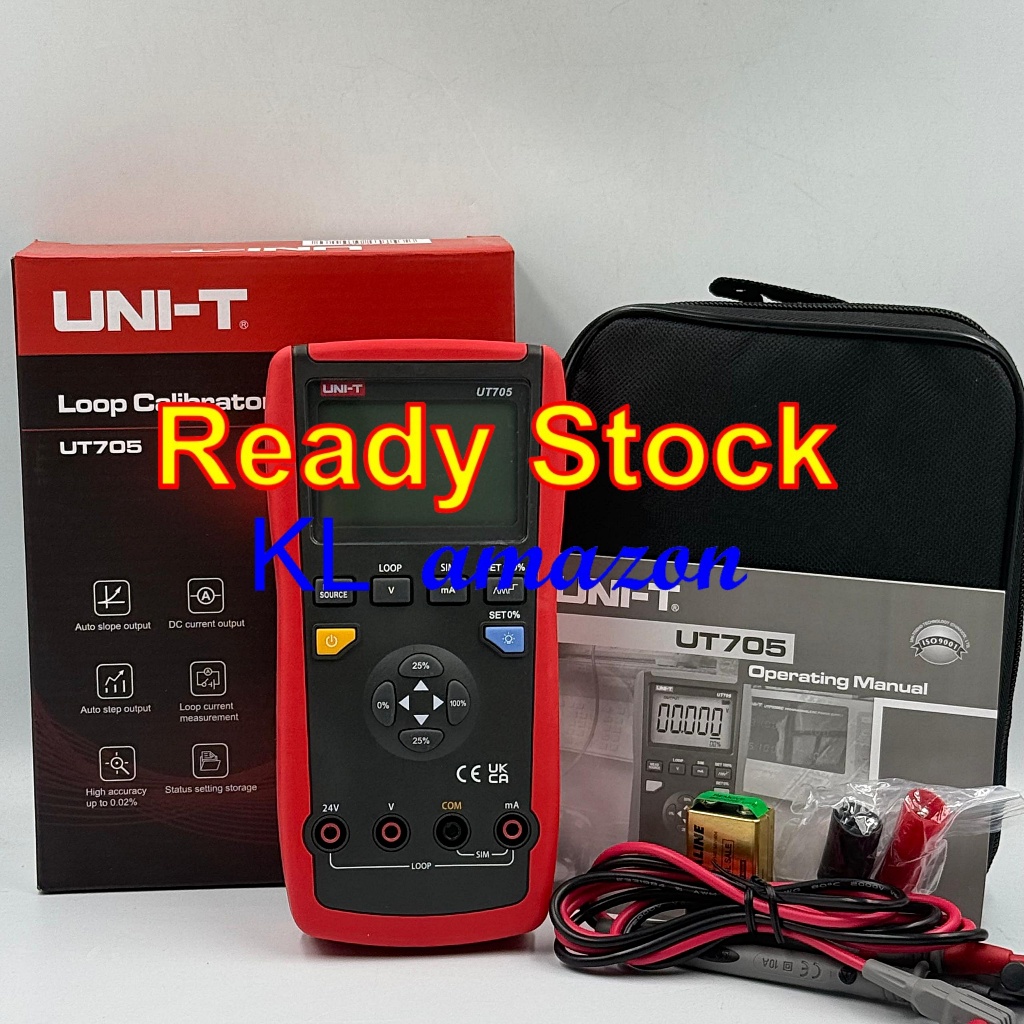 (FAST DELIVERY!) UNI-T UT705 Single Function Loop Calibrator DC voltage ...