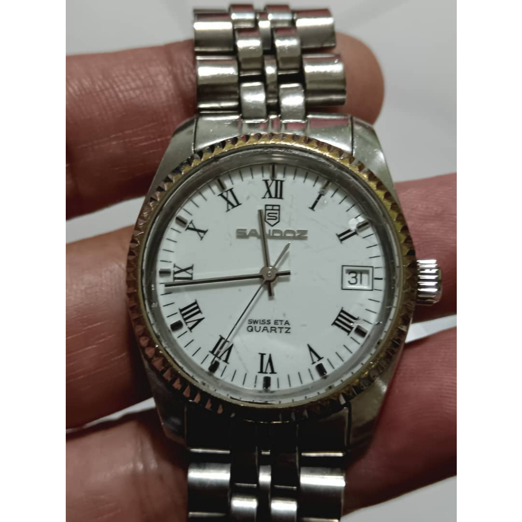SANDOZ SWISS ETA QUARTZ MEN WATCH | Shopee Malaysia