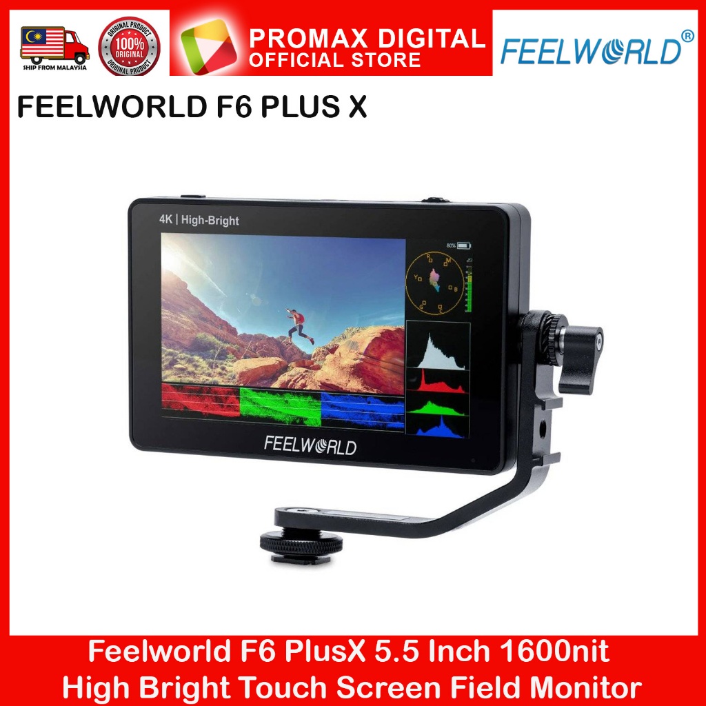 FEELWORLD F6 Plus X 5.5 inch 1600 nits High Bright Monitor (Malaysia ...