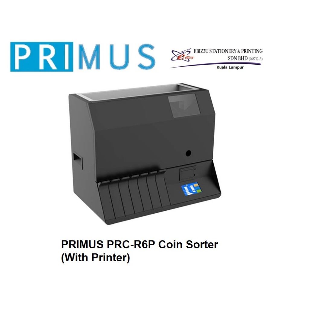 PRIMUS PRC-R6P Coin Sorter (With Printer) | Shopee Malaysia