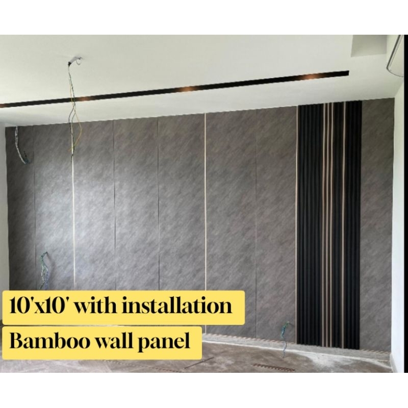 (BCF board)电视墙Tv wall/Living Area Wall Bamboo Charcoal Wall Panel 60cm ...