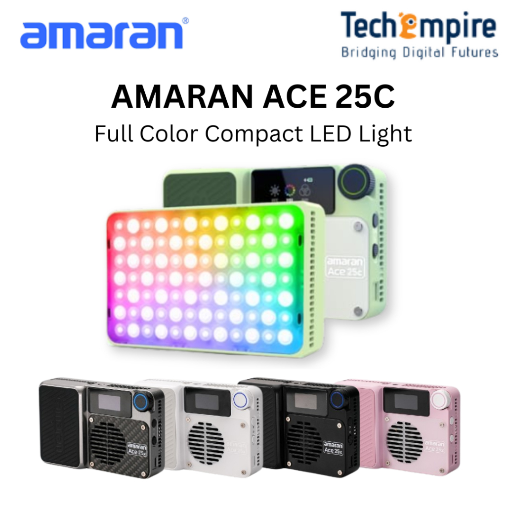 Aputure AMARAN Ace 25c Single Light/Light Kit Full Color Compact LED Light | Shopee Malaysia