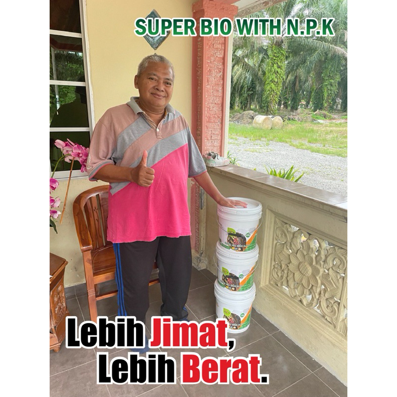 PAKEJ SILVER 3 TONG BAJA SUPER BIO WITH NPK - HQ | Shopee Malaysia