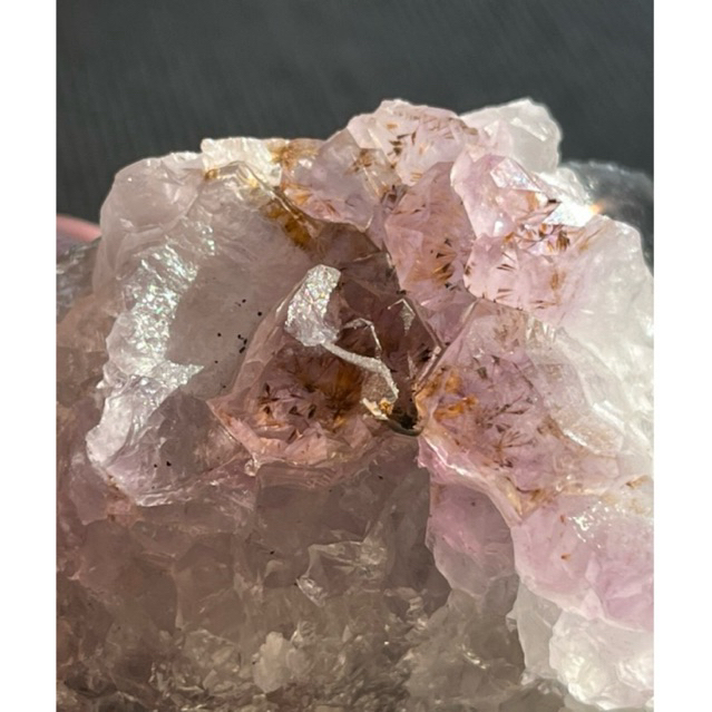 Natural Brazil Amethyst Titanium Teeth raw specimen 121g | Shopee Malaysia