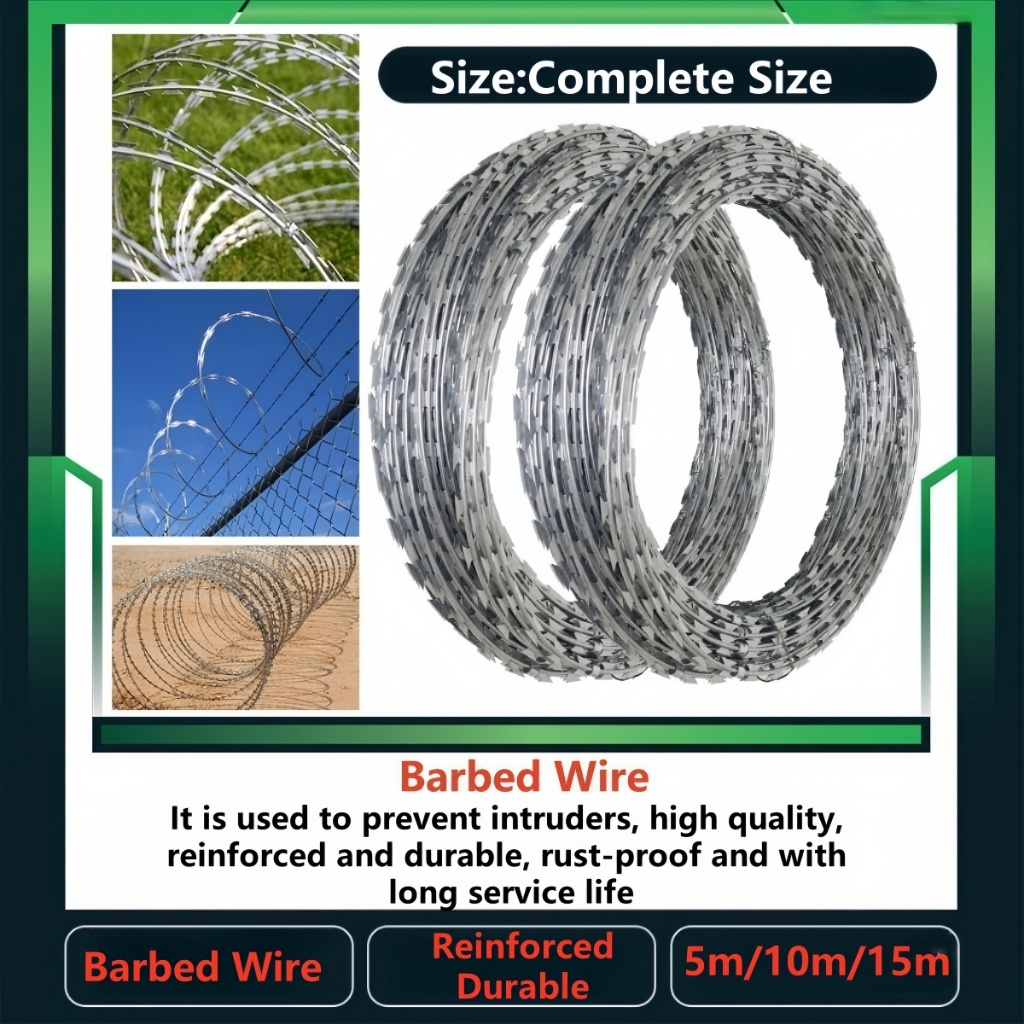 High Quality Razor/Barbed Wire/Lurus Barbed Wire/Razor Barbed Wire ...