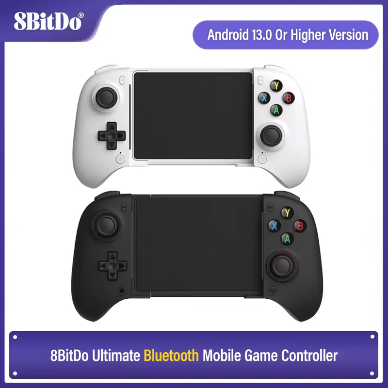 8BitDo Ultimate Bluetooth Mobile Game Controller Gamepad with Hall Joysticks and Triggers for ...