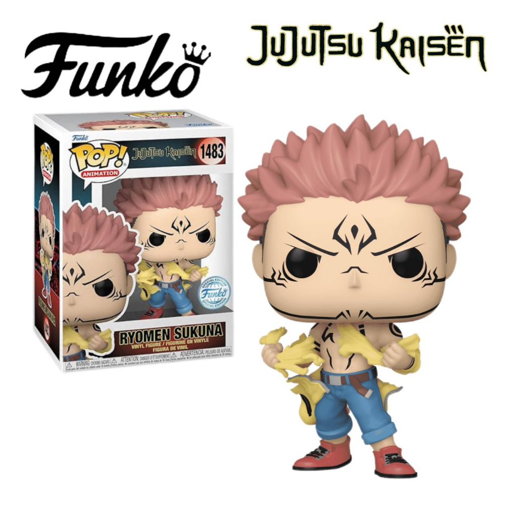 Original Funko Pop! Animation Jujutsu Kaisen 1483 Ryomen Sukuna Special ...