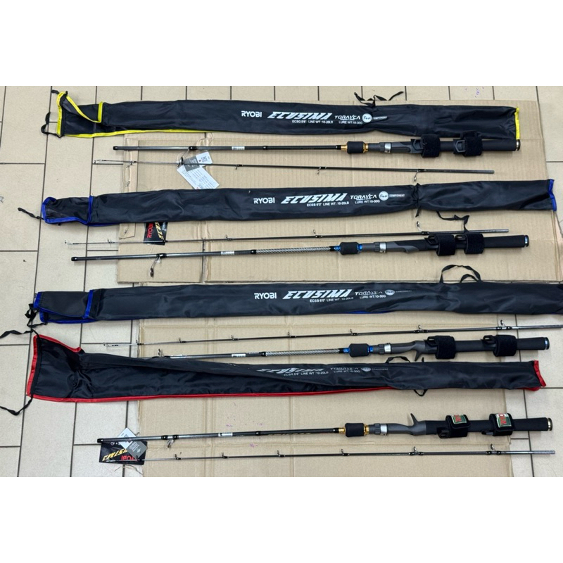 Ryobi Ecusima fishing rod (spinning/casting) | Shopee Malaysia