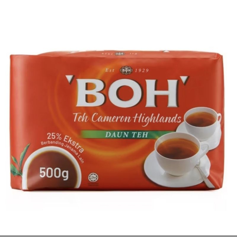 Exp 16/6/25 Boh Tea Cameron Highlands 500g | Shopee Malaysia