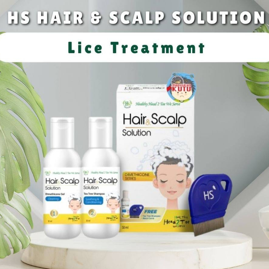 EXP 9/2026 HS HAIR & SCALP SOLUTION 2IN1 (50ML) | Shopee Malaysia