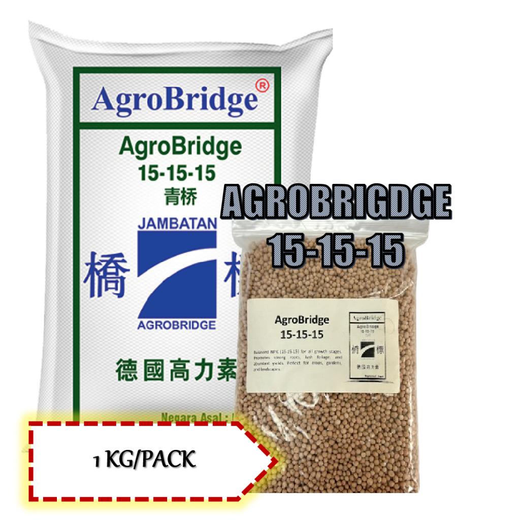 Agrobridge 15-15-15 | Baja Tumbuhan AgroBridge 15-15-15 | Shopee Malaysia