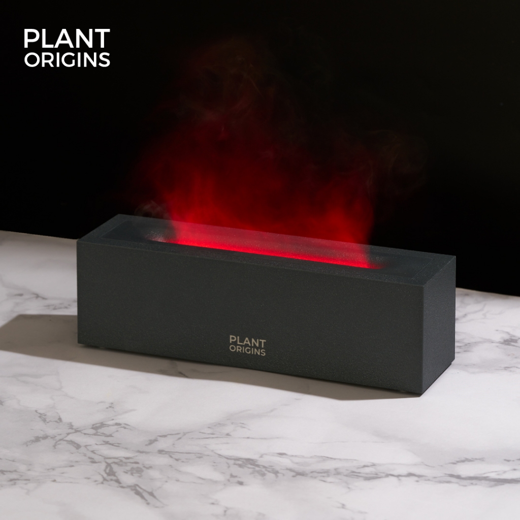Plant Origins Aromatherapy FlameLux Diffuser - Smokey Grey (1 unit ...