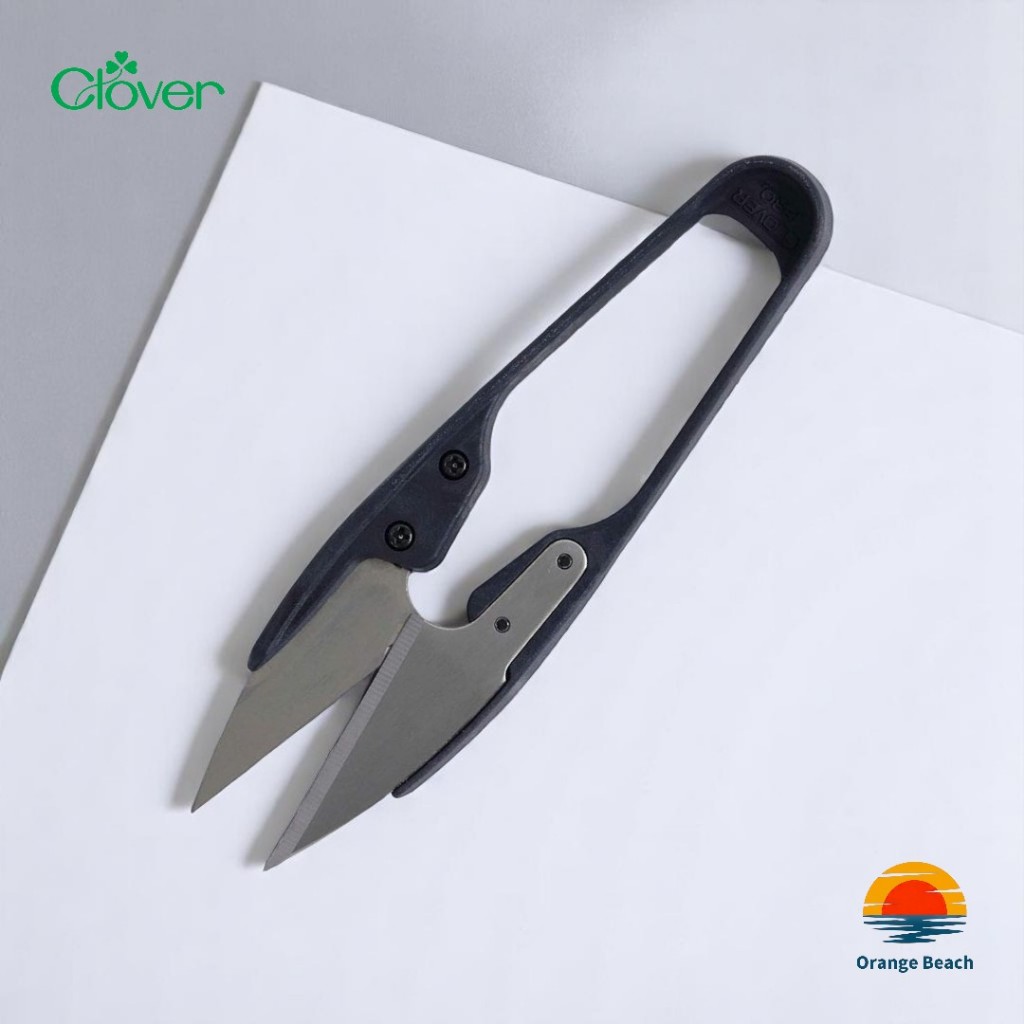 CLOVER Premium Thread Scissors/Made in Japan/Black Blade/Professional ...