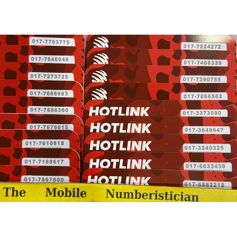 Maxis Hotlink Prepaid Vip Special Number Simcard Feng Shui ViP | Shopee ...