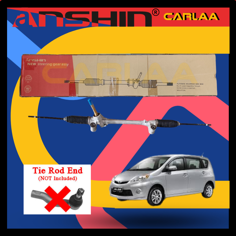 ANSHIN JAPAN QUALITY PERODUA ALZA STEERING RACK ASSY (Ada rack end ...