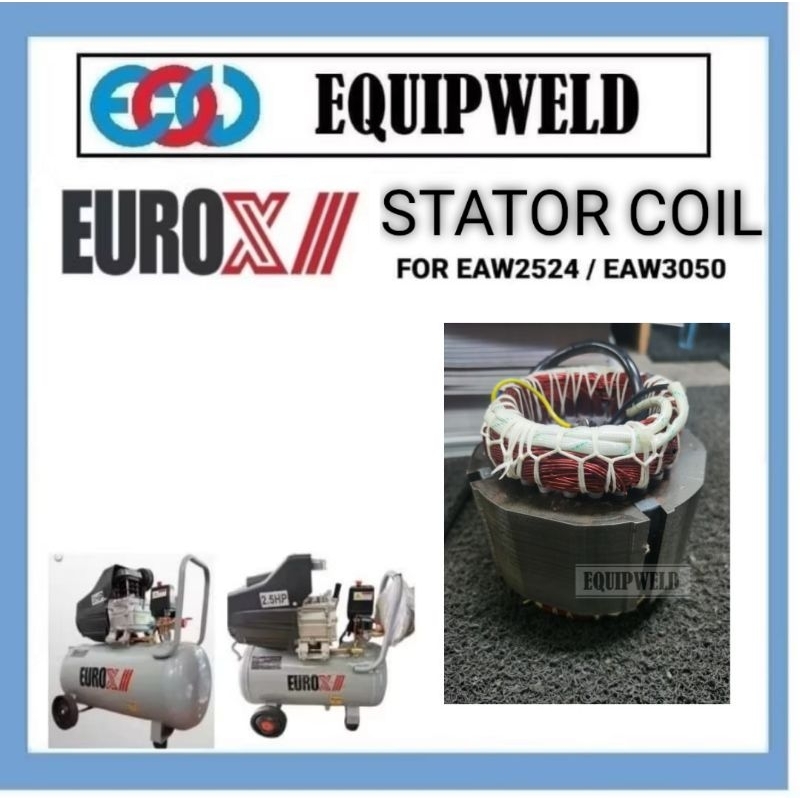 SPARE PART - EUROX DC MOTOR / STATOR COIL FOR EAW2524 / EAW3050 ...