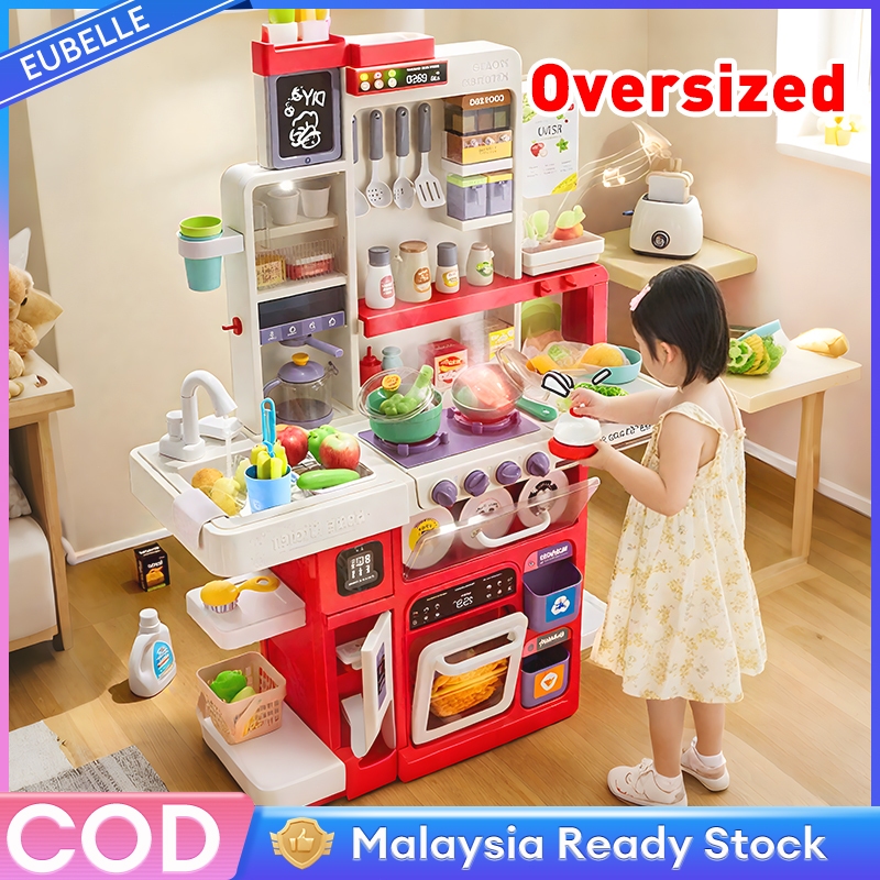 Oversized Cooking Set Toys Mainan Masak Masak Betul for Kids Kitchen ...