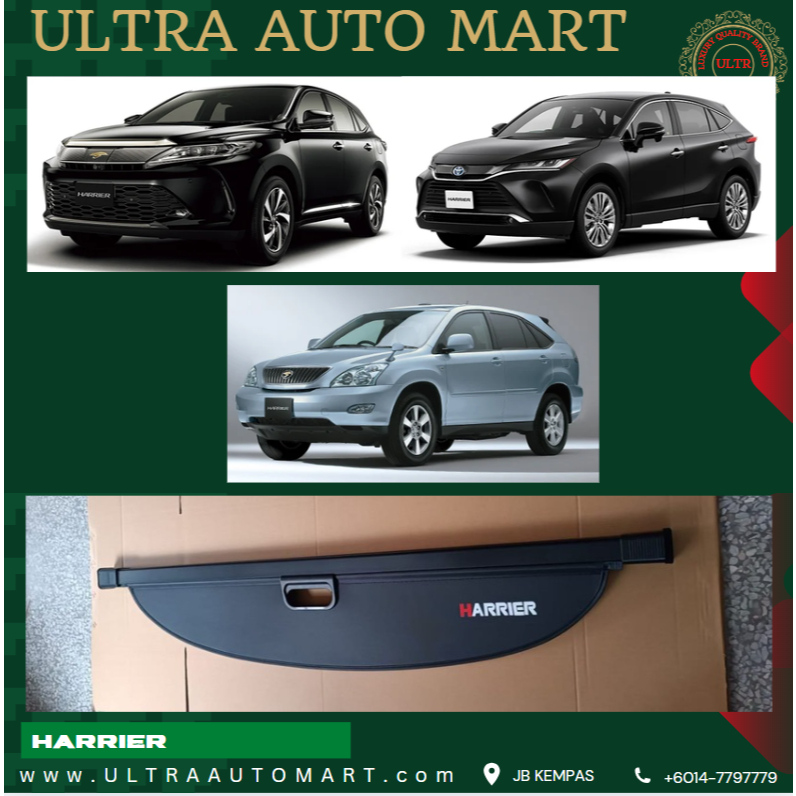 TOYOTA HARRIER XU30 XU60 XU80 2003~2025 OEM REAR RETRACTABLE TRUNK ...