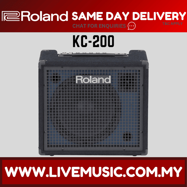 Roland KC-200 - 100 Watt 12", 4 Channel Keyboard Amplifier (KC200/KC ...