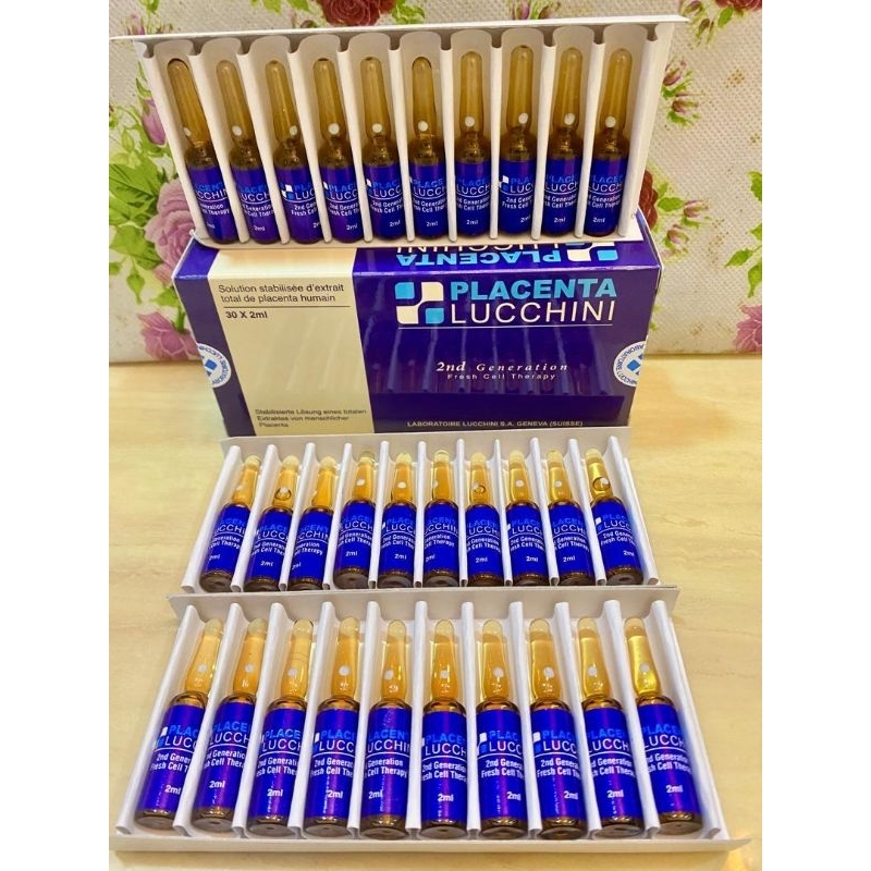 LUCHINNI PLACENTA 2ND GERERATION FRESH CELL THERAPY FOR ANTI AGING 1 ...