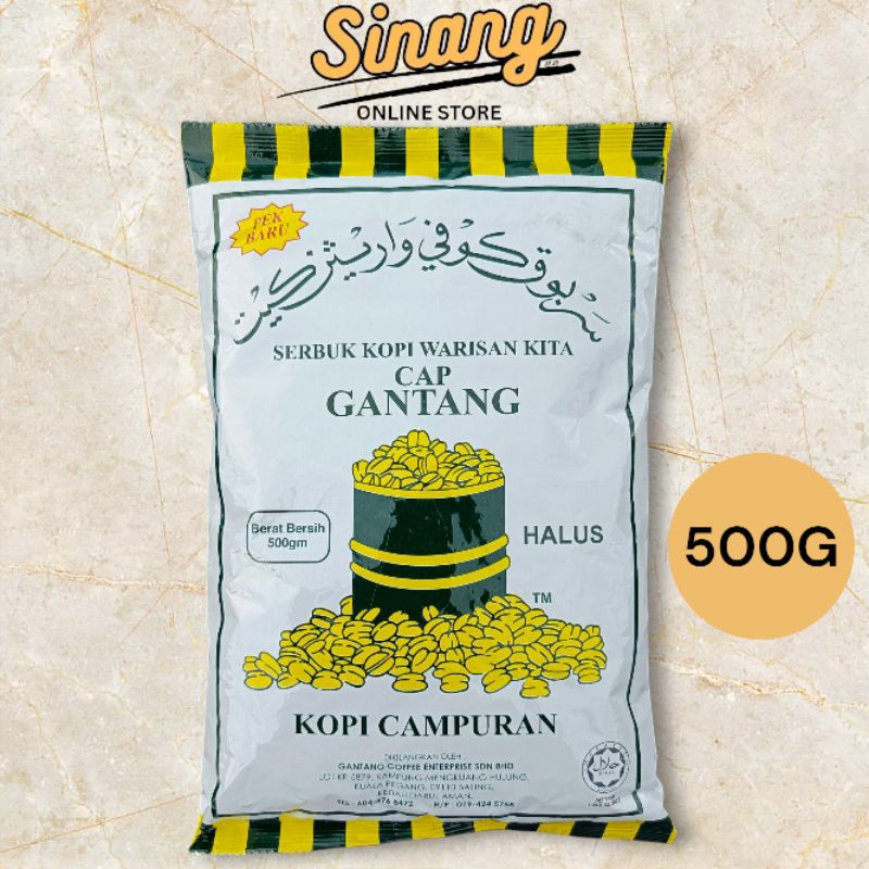 [KOPI CAP GANTANG] Serbuk coffee warisan kita CAP GANTANG kopi campuran ...