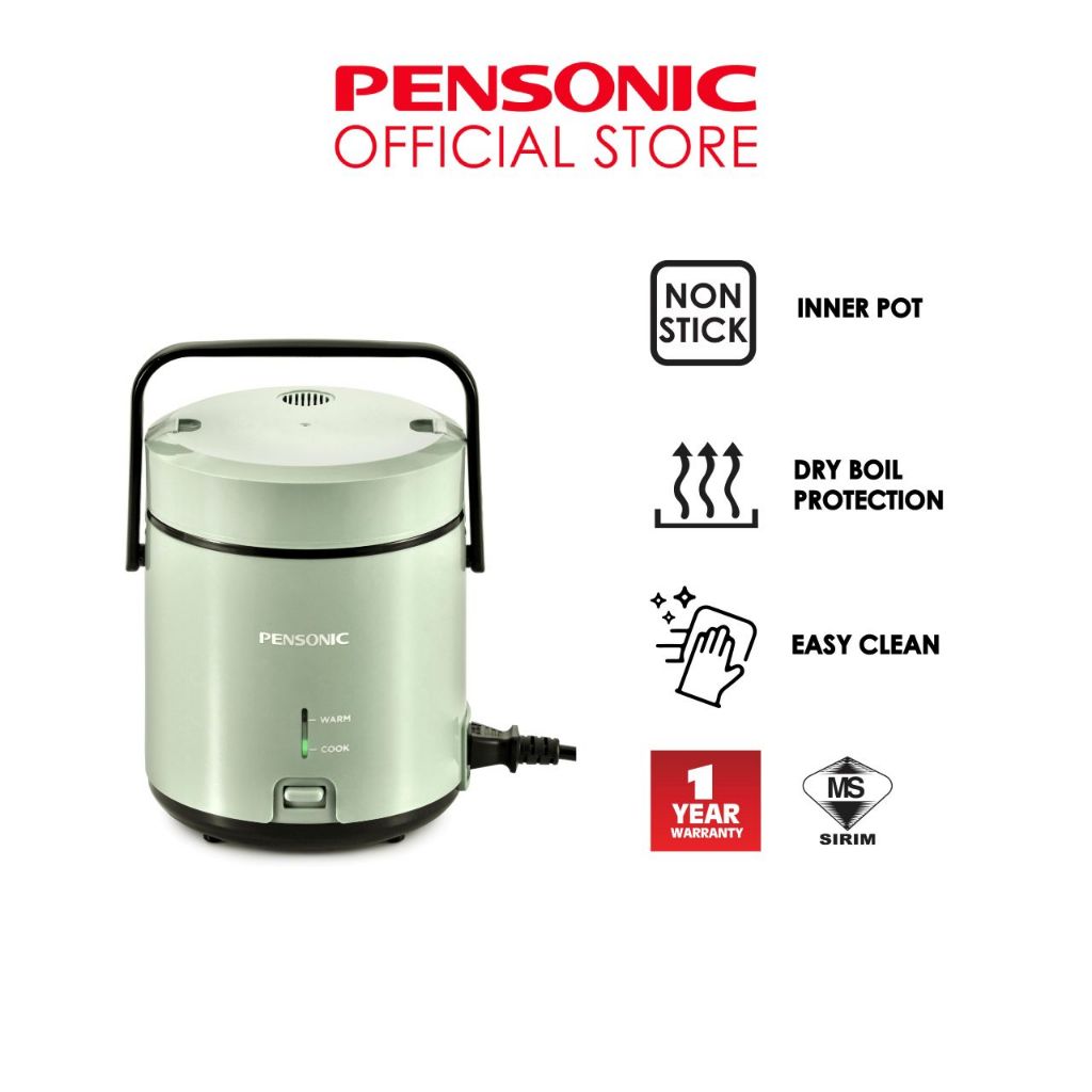 [ ONLINE EXCLUSIVE ] Pensonic Personal Rice Cooker 0.3L | 0.3L Periuk ...