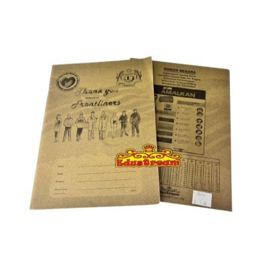 READY STOCK!! Single Line Exercise Book 50Gsm 200 Pages (3Pcs/Pack ...