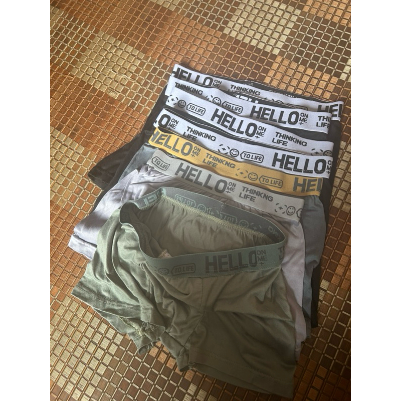 boxer hello ( sizing XL ) | Shopee Malaysia