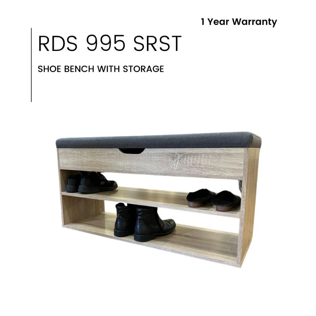 1M SHOE BENCH W STORAGE, Rodas Shampoo | Shopee Malaysia
