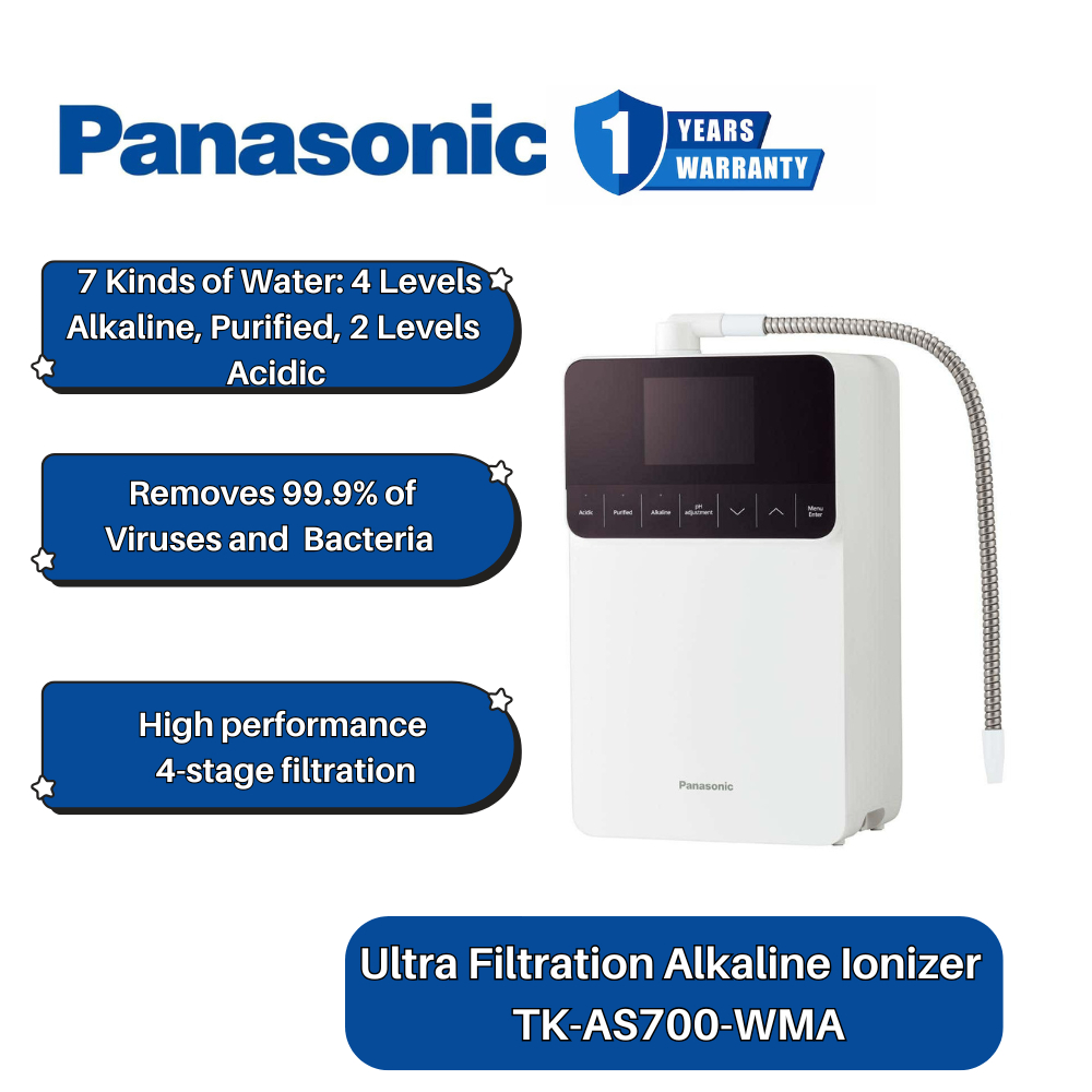 [𝐅𝐑𝐄𝐄 𝐃𝐄𝐋𝐈𝐕𝐄𝐑𝐘] Panasonic Ultra Filtration Alkaline Ionizer Water ...