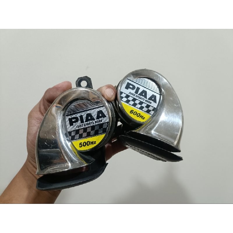 PIAA horn chrome used japan halfcut | Shopee Malaysia