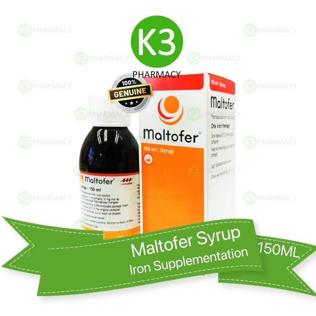 Maltofer Syrup (150ML) Iron Supplementation | Shopee Malaysia