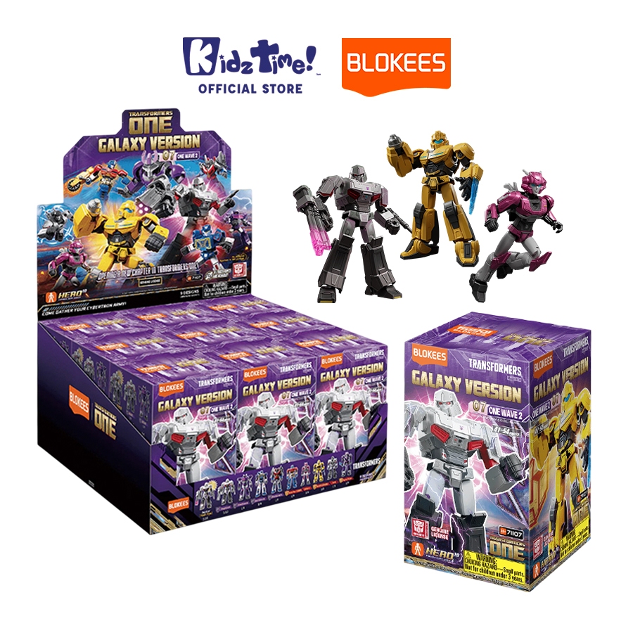 Kidztime x Blokees Transformers Galaxy Version 07 ONE WAVE 2 Toys ...