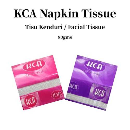 KCA Napkin Tissue Facial Tissue Napkin Party Catering Kenduri Tisu Wipe ...