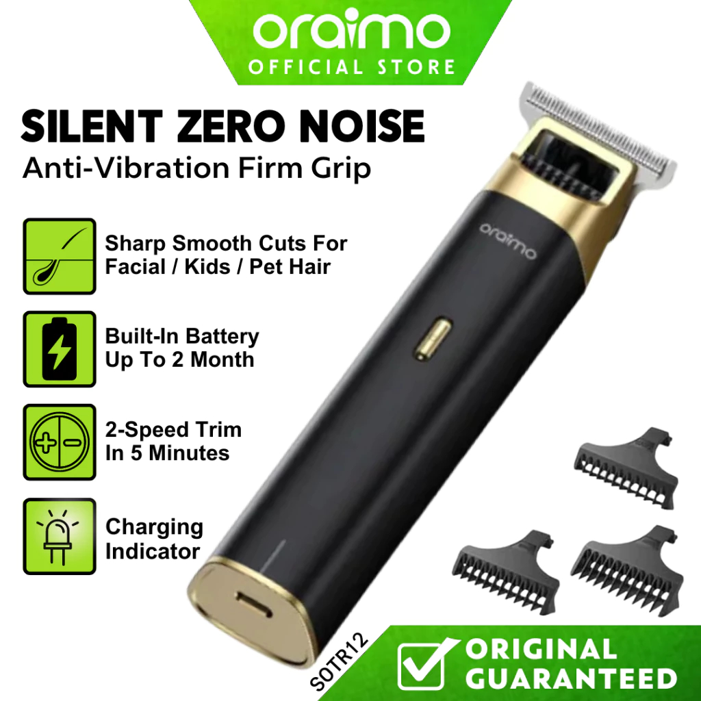 ⭐ ORAIMO OPC-TR12 HAIR CLIPPER SMART TRIMMER ⭐ | Shopee Malaysia