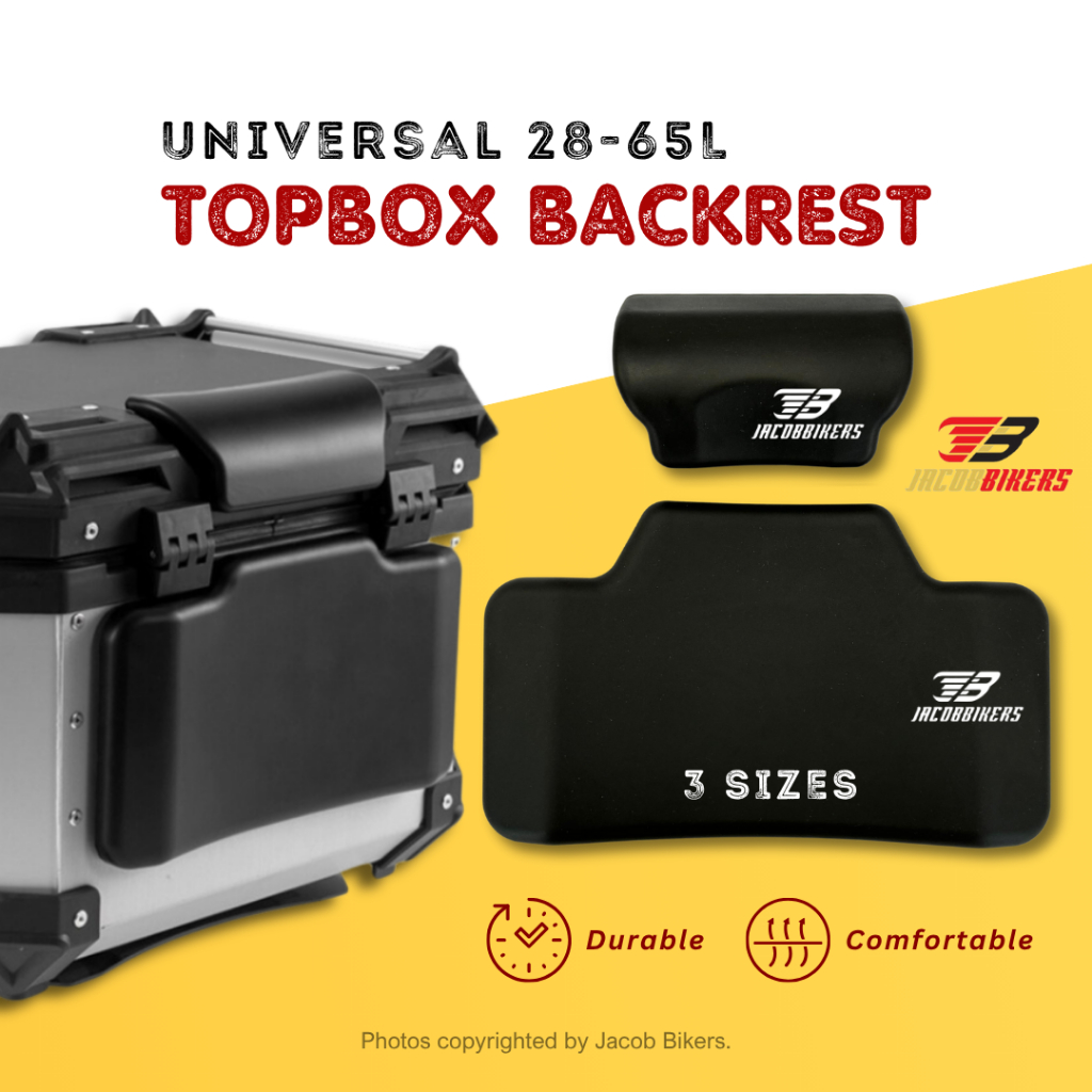 Universal Top Box Backrest Cushion Pad 28L 30L 32L 38L 45L 55L 65L Motorcycle Accessories ...