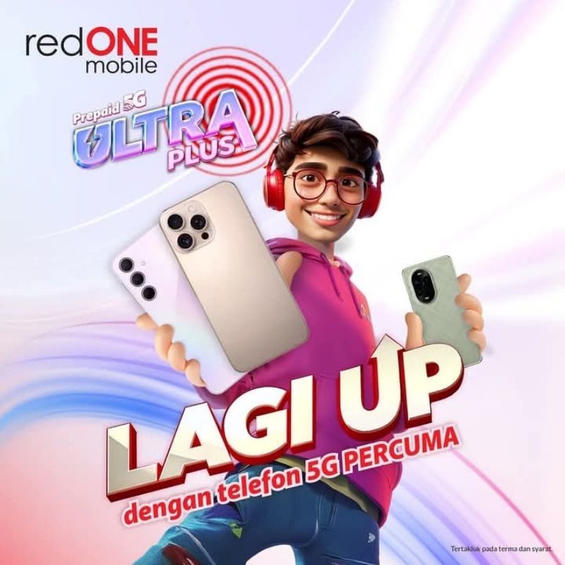 redONE Prepaid Sim Card - Ultra Pack | Shopee Malaysia