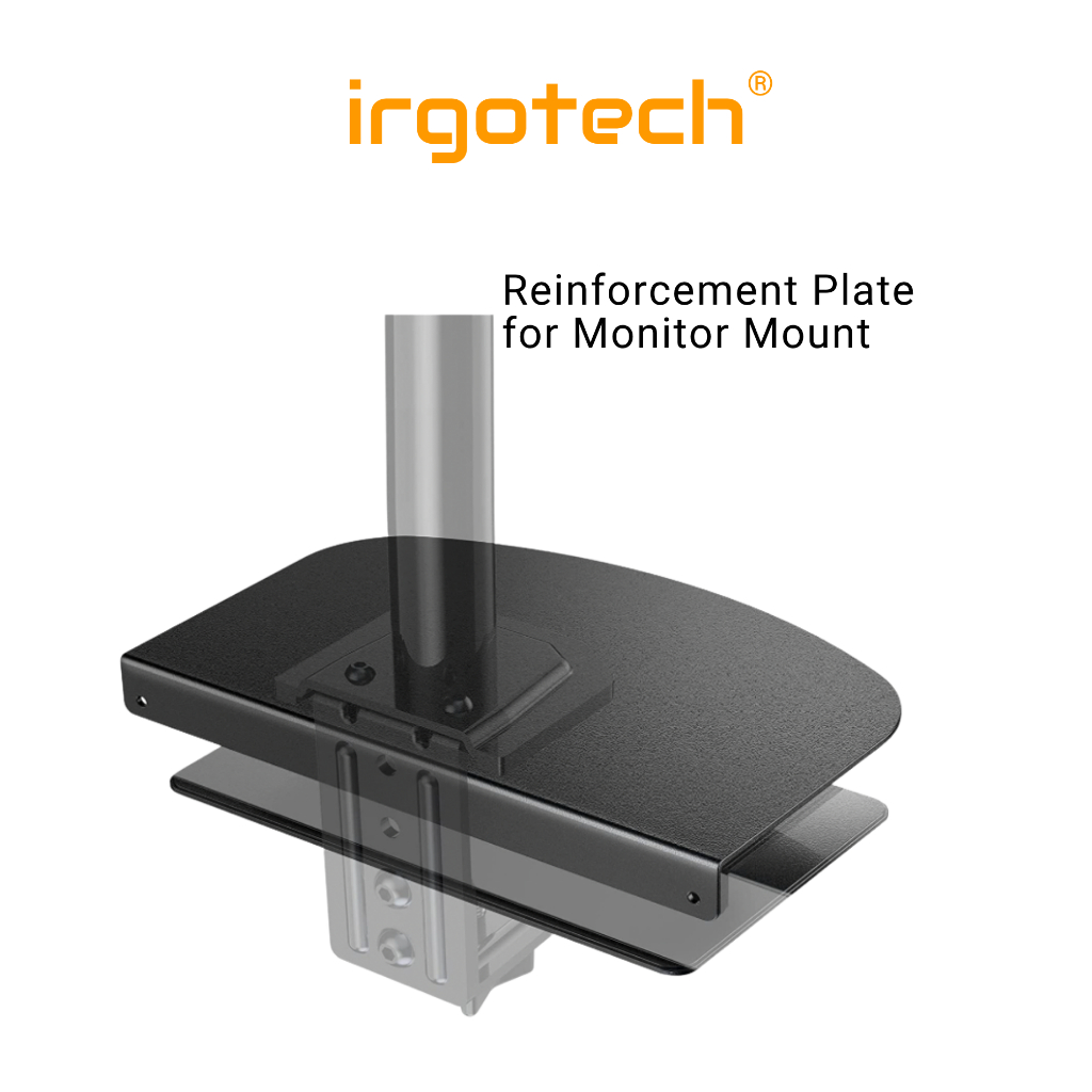 IRGOTECH Monitor Mount Reinforcement Plate, Steel Bracket Plate for ...