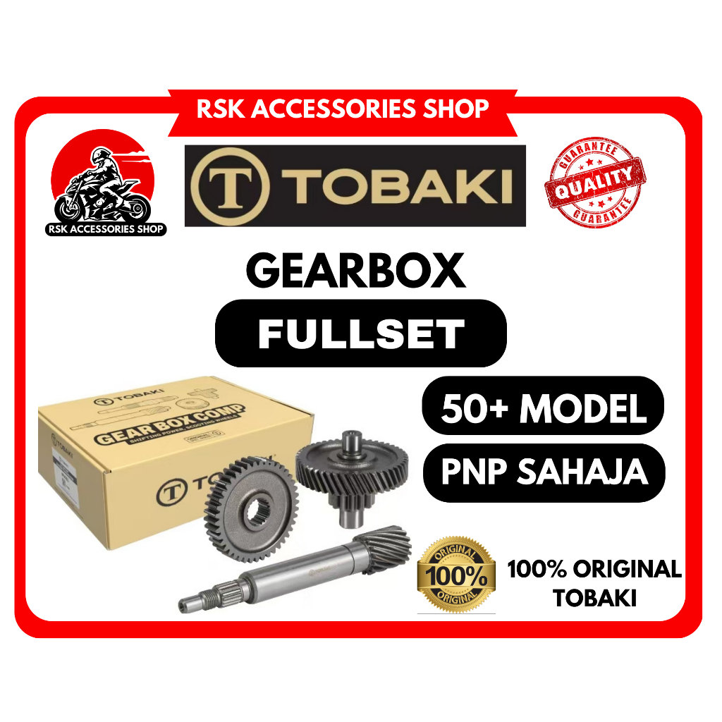TOBAKI-X Gearbox Transmission EX5 LC135 EGO LC EGO'S FI AVANTIZ SOLARIZ ...