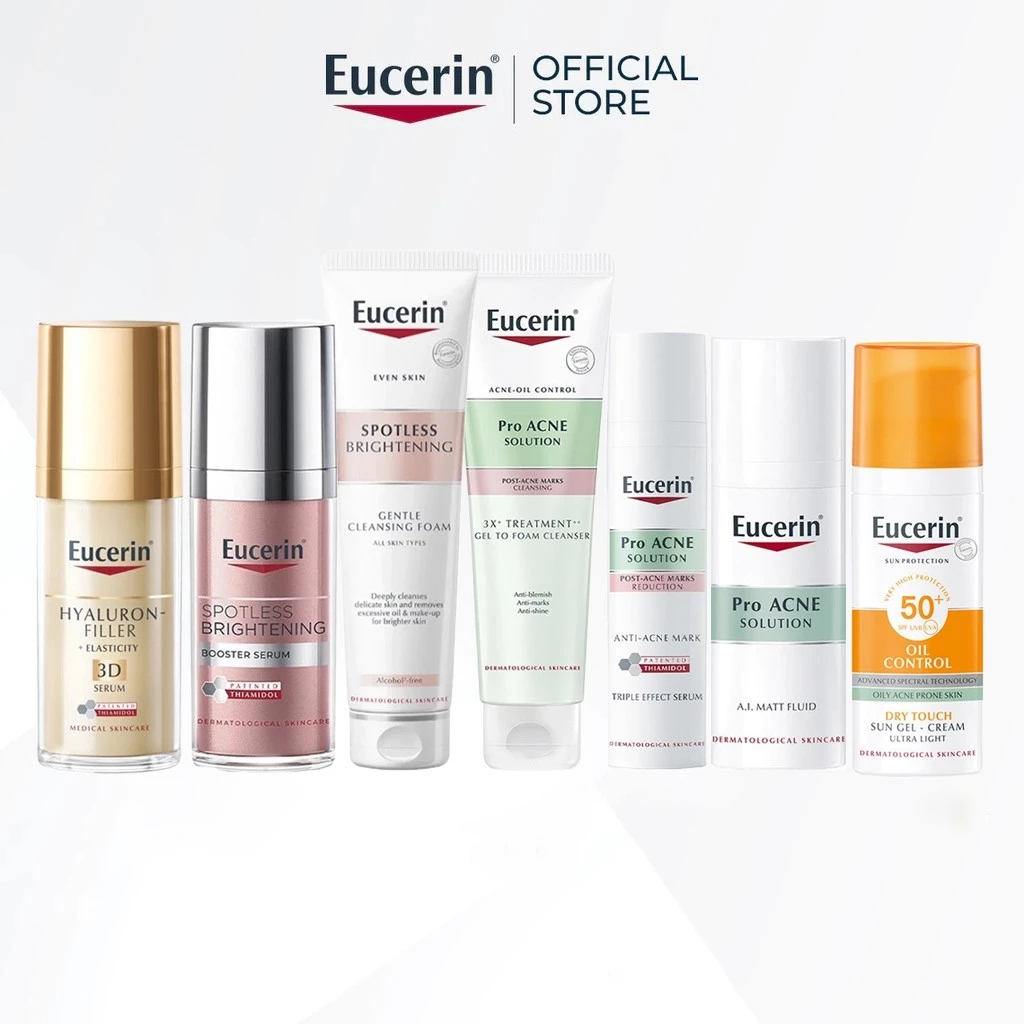 Eucerin Spotless Brightening Booster Serum/3D Serum/Facial Foam/3X ...