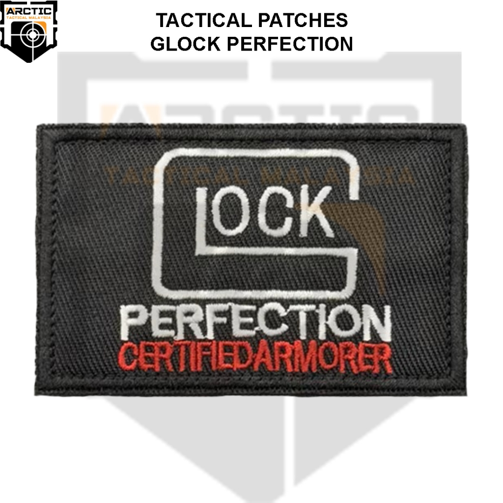 Arctic Tactical Malaysia High Quality Tactical Patches with Hook and Loop Glock Perfection ...