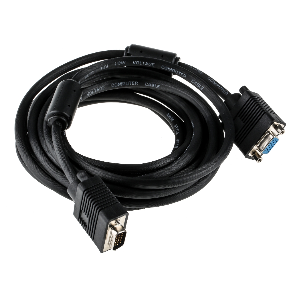 KUYIA HIGH QUALITY VGA CABLE 3 METER MALE TO FEMALE | Shopee Malaysia