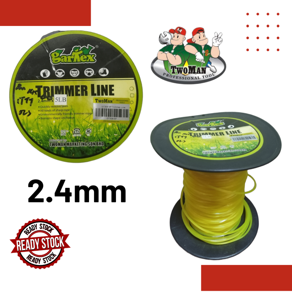 【Lelong 清仓商品】100g Grass Trimmer Line Grass Cutter String Trimmer Blade Tali Mesin Rumput ...
