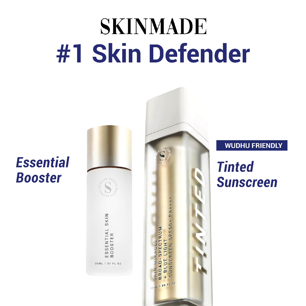 SKINMADE #1 Skin Defender Set (Essential Skin Booster Travel - 30ml ...