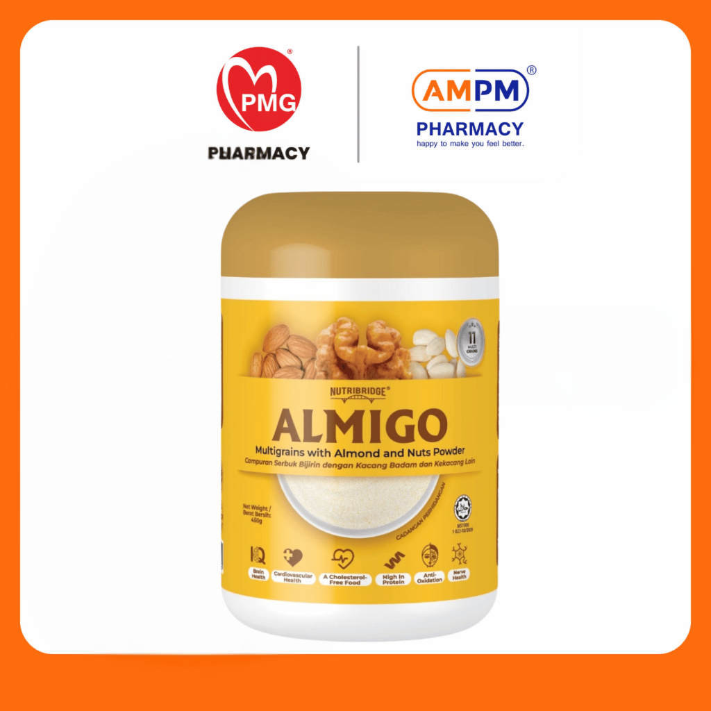 NUTRIBRIDGE ALMIGO (BLENDED NUTS & BEAN) POW 450g | Shopee Malaysia