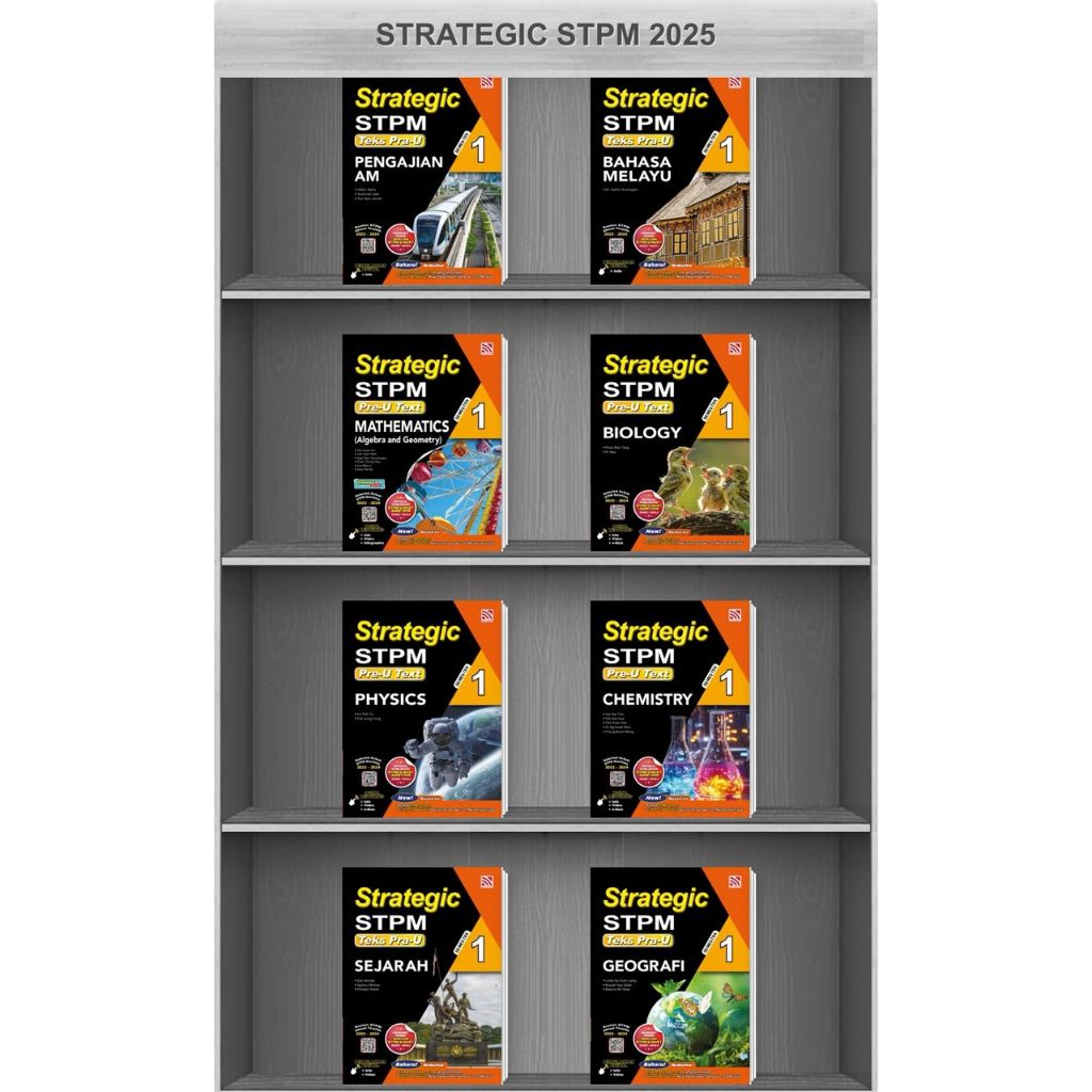 [BS] Strategic STPM Semester 1 Teks Pra-U / Pre-U Text (2025) | Shopee Malaysia