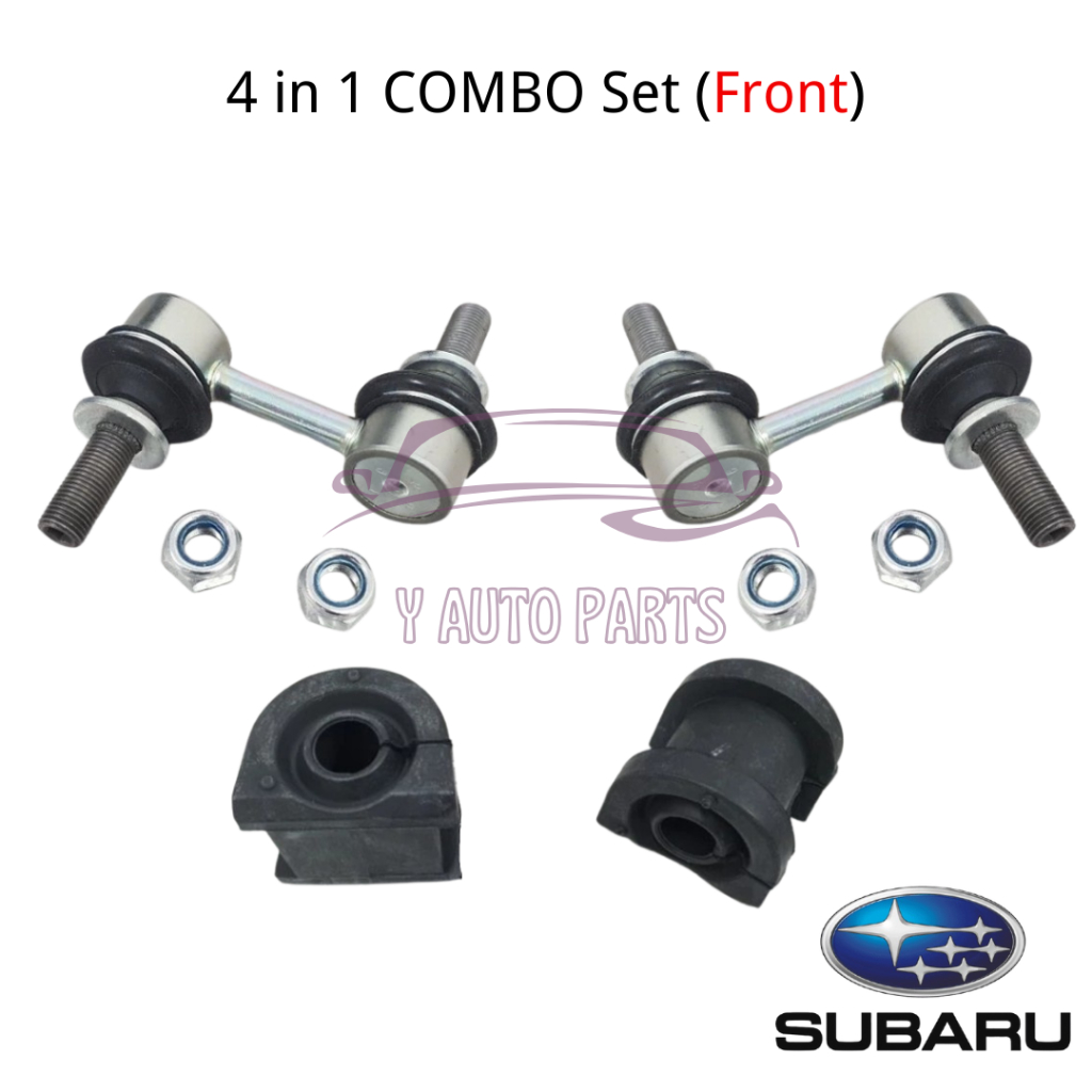 [4 IN 1 COMBO SET] OEM Front & Rear Absorber Link / Stabilizer Bush for ...